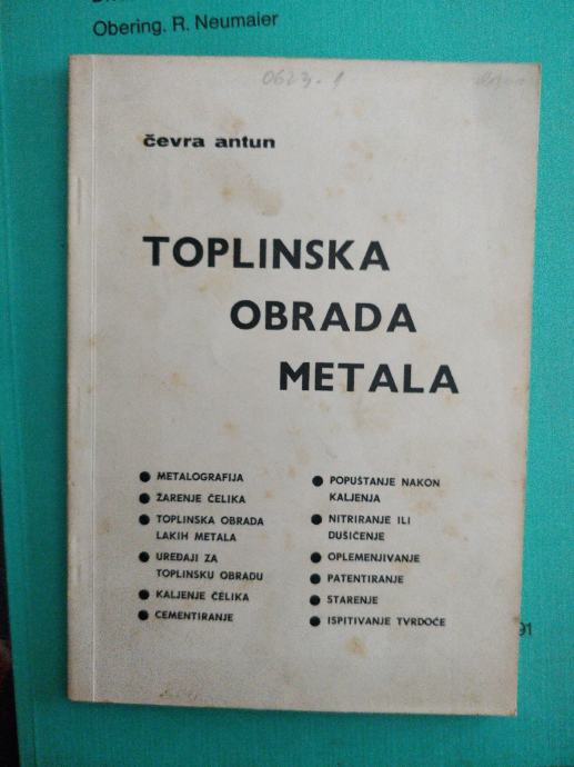 Toplinska obrada metala, Antun Čevra