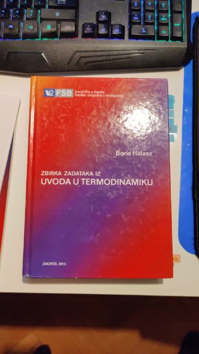 Uvod u termodinamiku FSB set (udžbenik/zbirka/toplinske tablice/h-s)