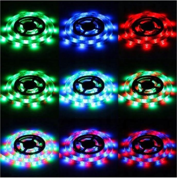 5m set LED traka RGB IP65 vodootporan
