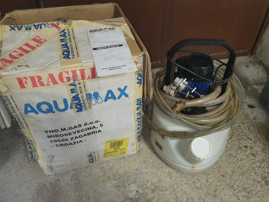 Aquamax Promax 20 - pumpa za čišćenje bojlera