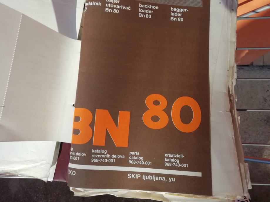 BN 80 SKIP ROVOKOPAĆ KATALOG REZETVNIH DIJELOVA