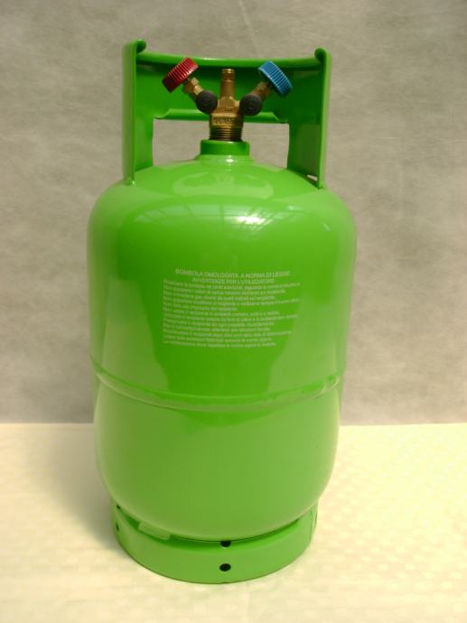 Boca za prikupljanje freona sa dva ventila - oprema za servis klima