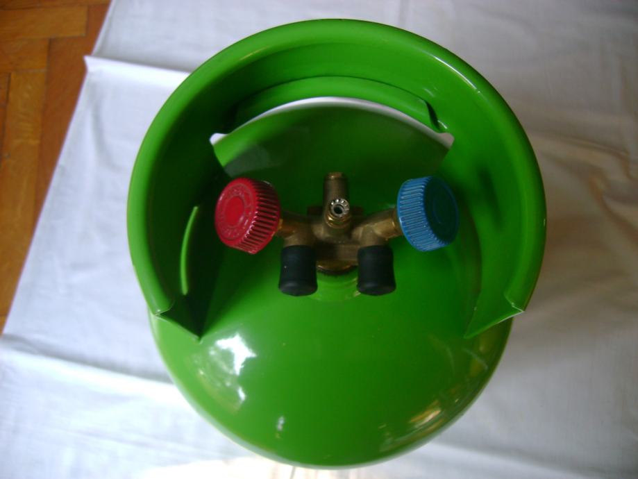 Boca za prikupljanje freona sa dva ventila - oprema za servis klima