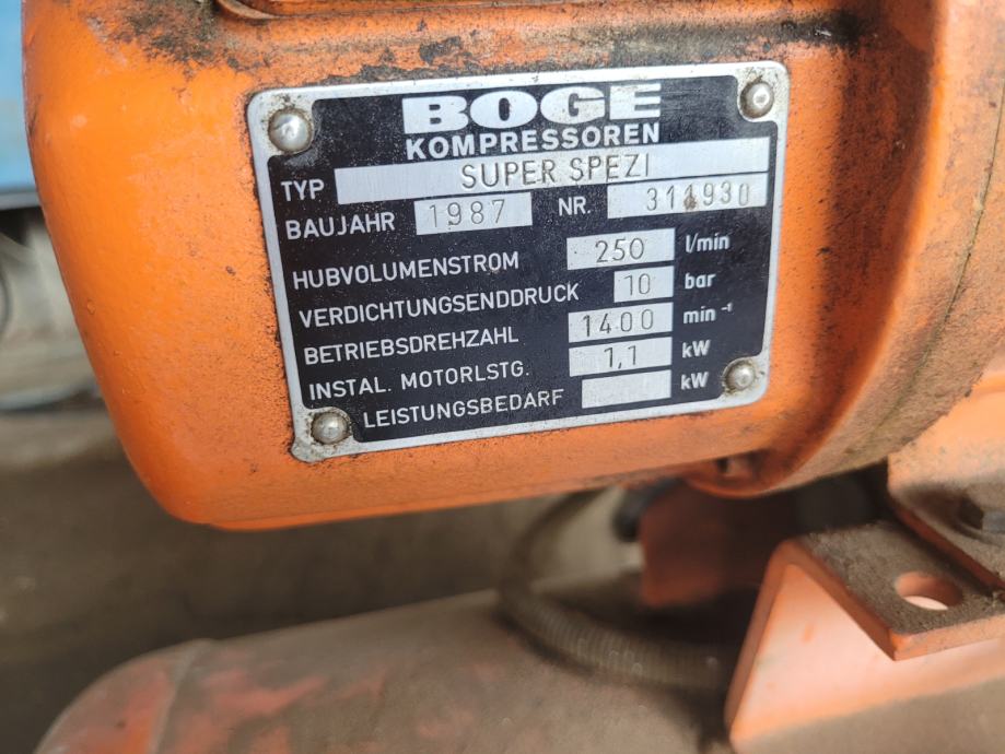 Boge super spezi kompresor