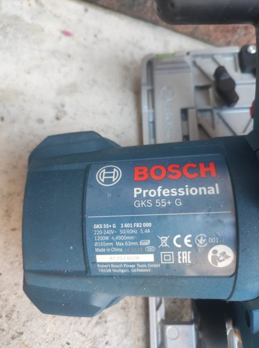 BOSCH cirkular GKS 55