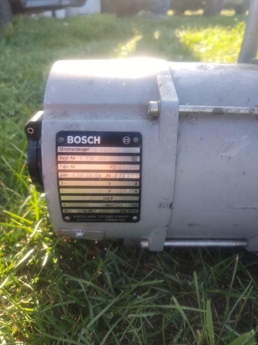 Bosch G2400 generator