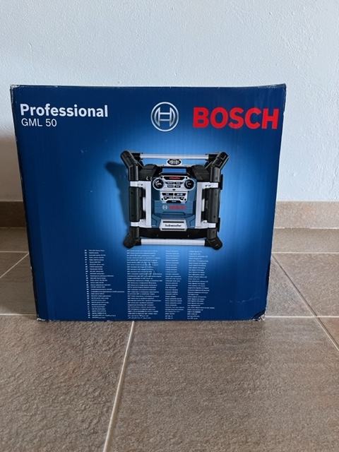 BOSCH Professional akumulatorski radio GML 50
