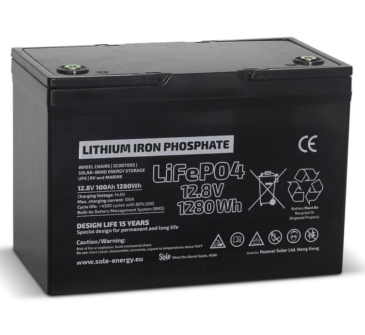 CFE Lithium batteries LiFePO4 100Ah 12.8V 349€ www.solarni-paneli.hr