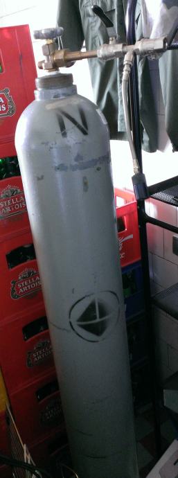 Co2 boca 40l + fill stanica za paintball