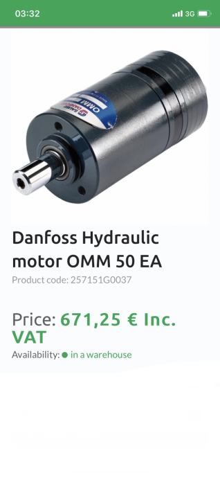 Danfoss Hidraulicni motor OMM 50