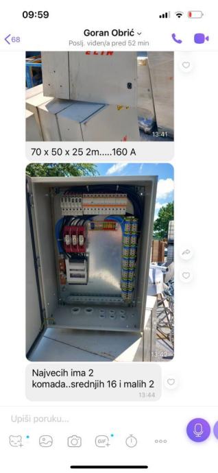 Električni ormari za privremeni priključak na gradilištu