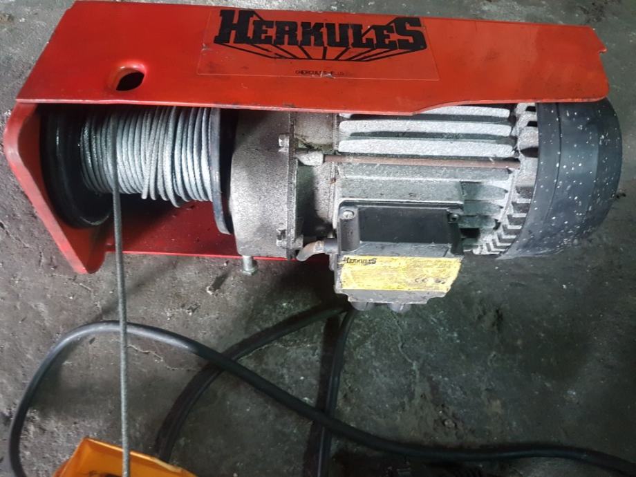 Električno vitlo za građevinske poslove