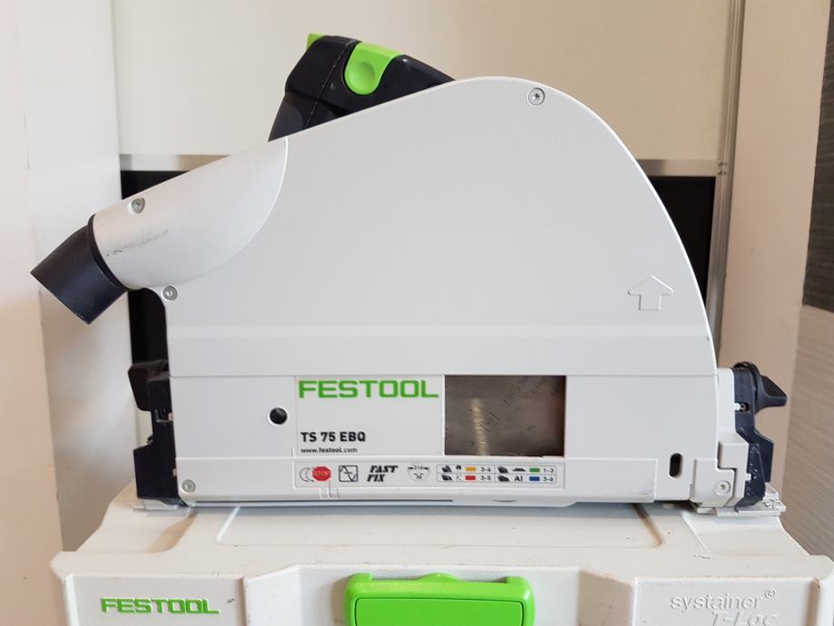 Festool TS75 EBQ Plus - Uranjajuća pila 1600W - Top model *Novo*Akcija