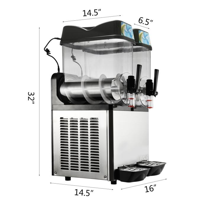 Granita stroj Aparat za granitu Slush Slushy Sladoled