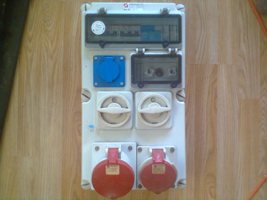 Mennekes 63A i 32A građevinski industrijski strujni ormar IP67