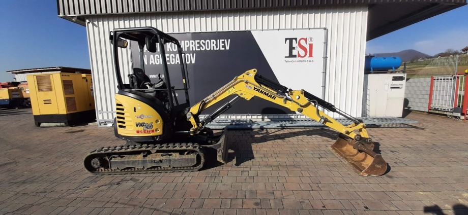 Mini bager 2,6t yanmar vio -26