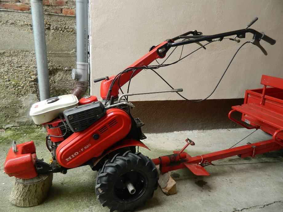motokultivator mio standard F620 jajako sačuvan sa priključcima