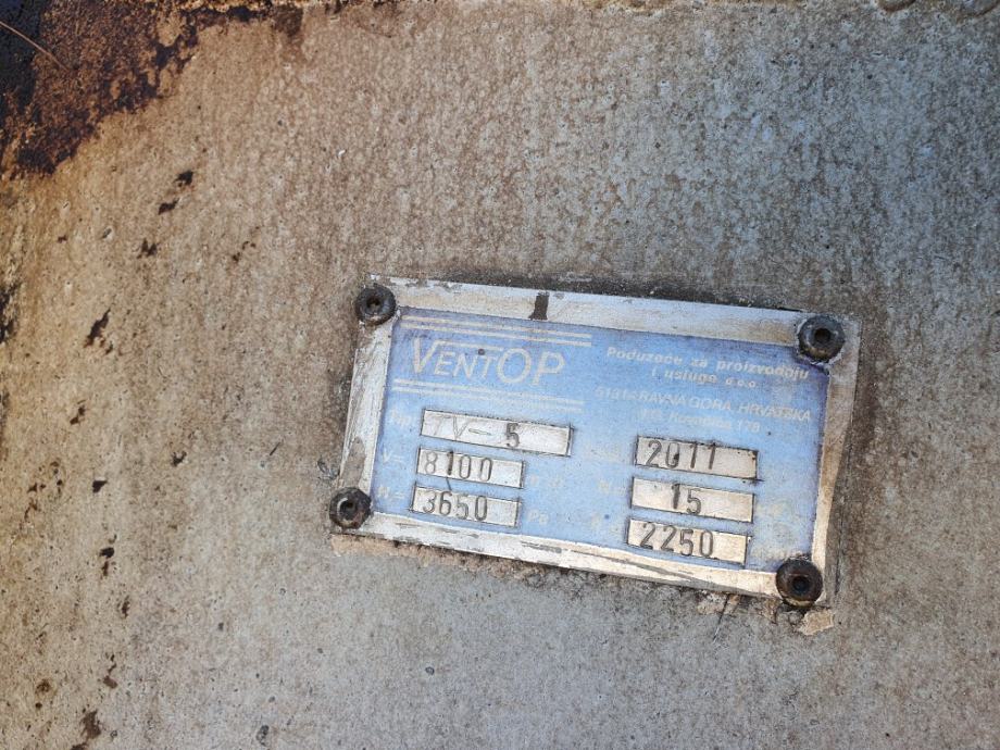 Ventilacija sa pilane,aksijalni ventilator