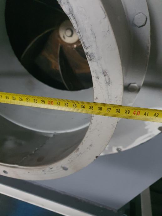 Ventilacija sa pilane,aksijalni ventilator