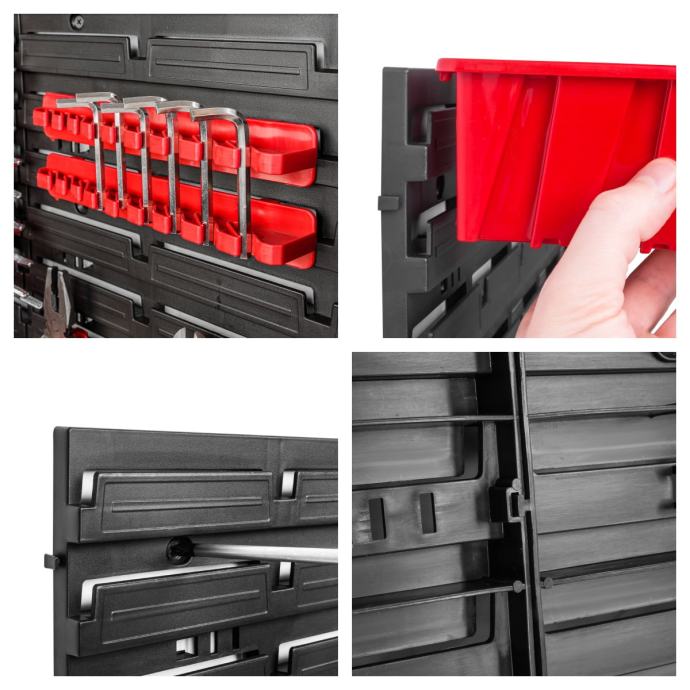 PVC zidna ladica 130 djelomični organizator alata 230x78cm