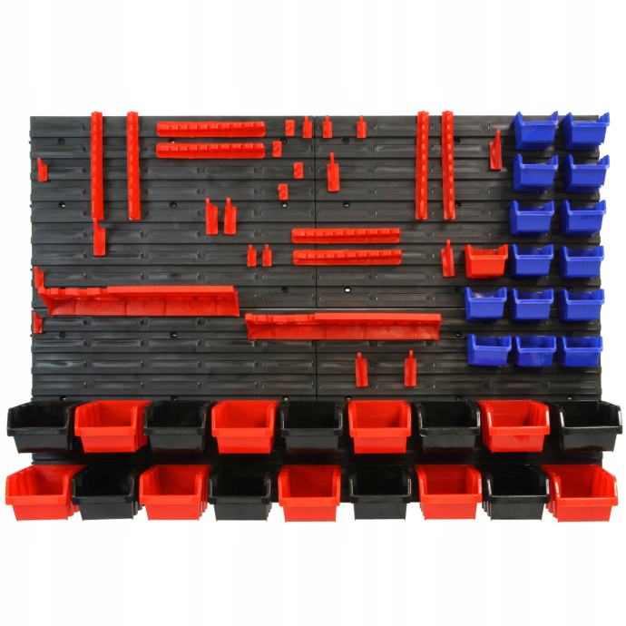 Zidna ladica PVC 74 Organizator djelomičnog alata 115x78cm