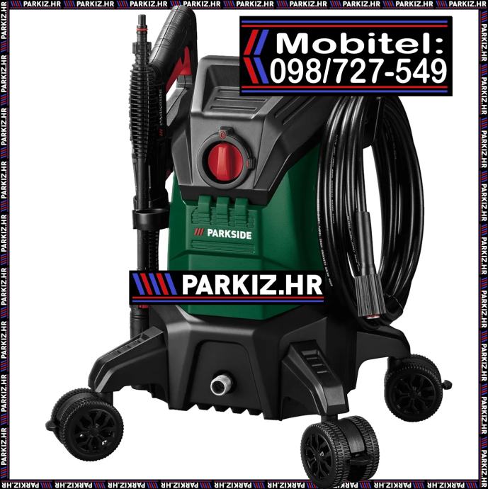 AKCIJA do 15.7.! Parkside visokotlačni čistač PHDF 360 FLEX 150 2000W