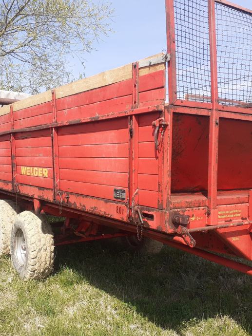 PRIKOLICA ZA GNOJ WELGER LS320T