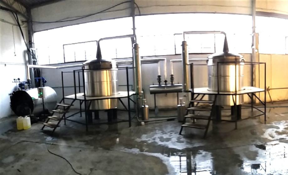 Destilator destilerija za eterična bilja 2.000L+2.000L/Etil alk/ADblue