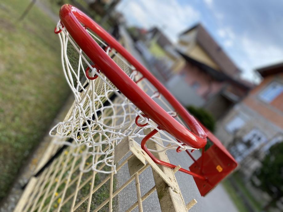 KOŠ ZA KOŠARKU, OBRUČ PLASTIFICIRAN