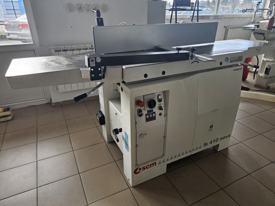 Ravnalica sa debljačom Scm FS410 Nova