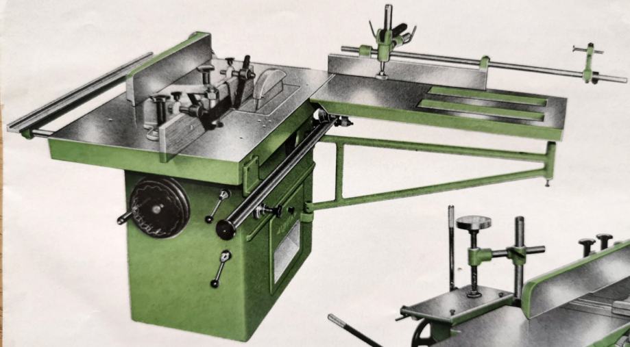 Stolarska kombinirka / cirkular, freza