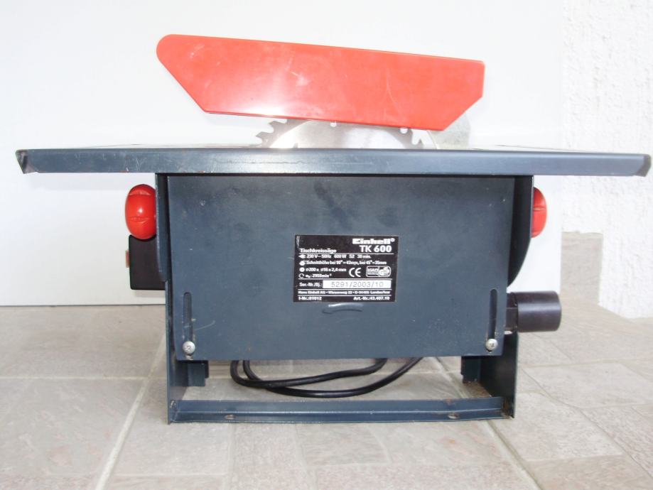 Stolni cirkular Einhell TK 600