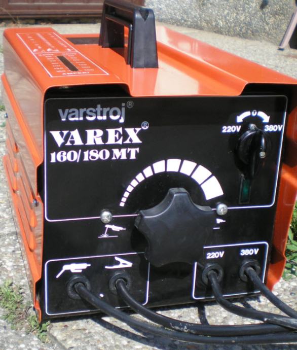 APARAT ZA VARENE VARSTROJ VAREX trafo 220v/380v --160A/180A
