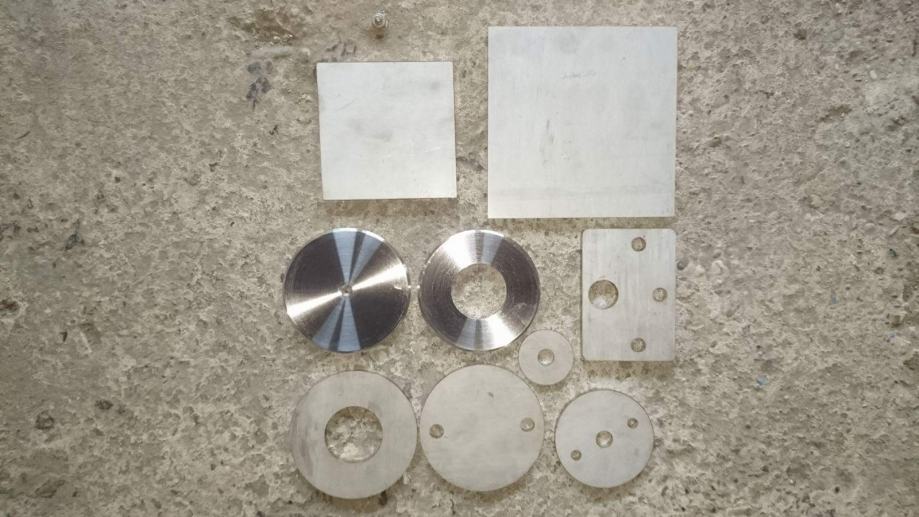 Inox pločice - rozete - flanđe - inox ograde - rezano laserom