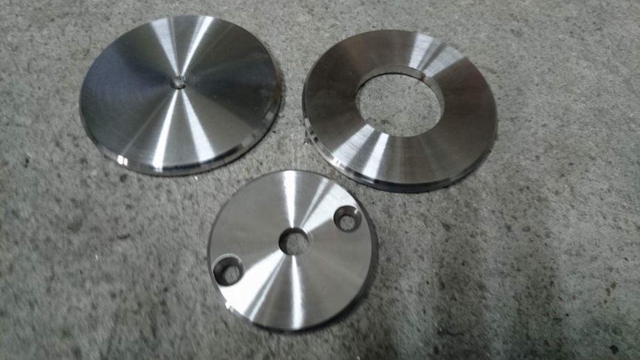 Inox pločice - rozete - flanđe - inox ograde - rezano laserom