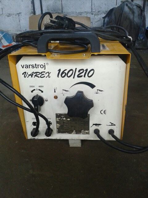 Varstroj varex aparat za varenje 160/210 A
