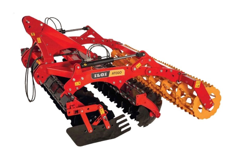 Kratka tanjurača ILGI ATEGO 3 Met sa disk valjkom