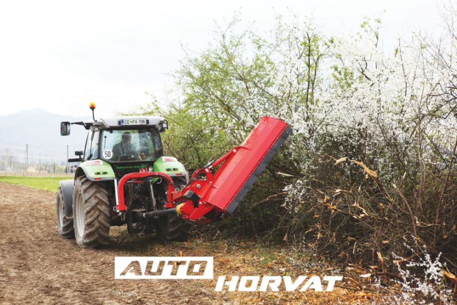 MALČER TEHNOS MB 220 LW PROFI - SA KARDANOM - BOČNI MALČER NA RUCI