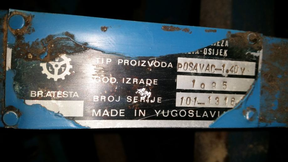 Plug za oranje OLT POSAVEC-1,40y