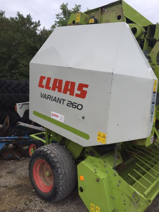 BALIRKA CLAAS VARIANT 260 u dolasku