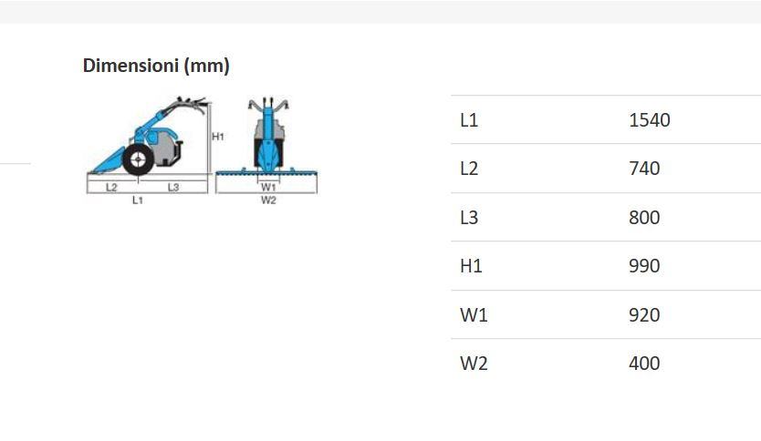BERTOLINI motorna strižna kosilica 110 - K 700 H OHV - 5,4 KS - 92 cm