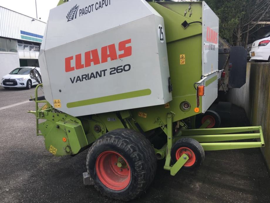 ROLO BALIRKA CLAAS VARIANT 260