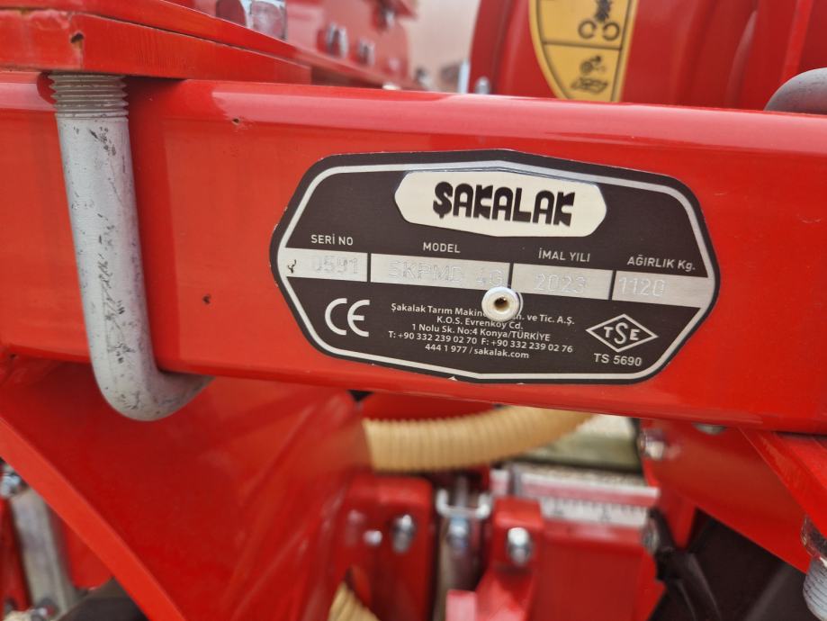 Sijačica Sakalak SK-PMD-4G - 4 reda - diskosna