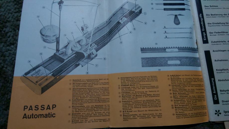 Prodajem stroj za štrikanje passap automatic / štrikaća mašina
