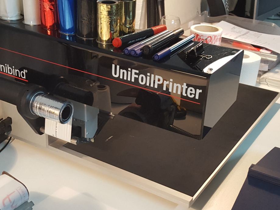 Digitalni foliotisak (printer za zlatotisak) - UNIBIND UniFoilPrinter