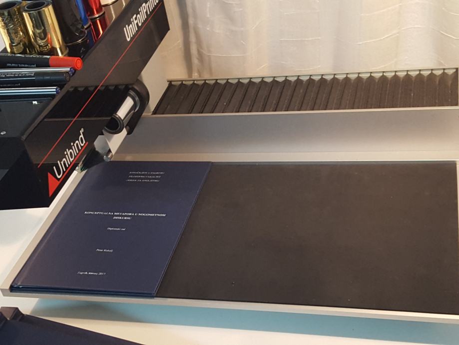 Digitalni foliotisak (printer za zlatotisak) - UNIBIND UniFoilPrinter