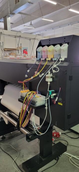 NOVO: DTF Grando printer + SECABO preša + INO preša (prodaja u paketu)