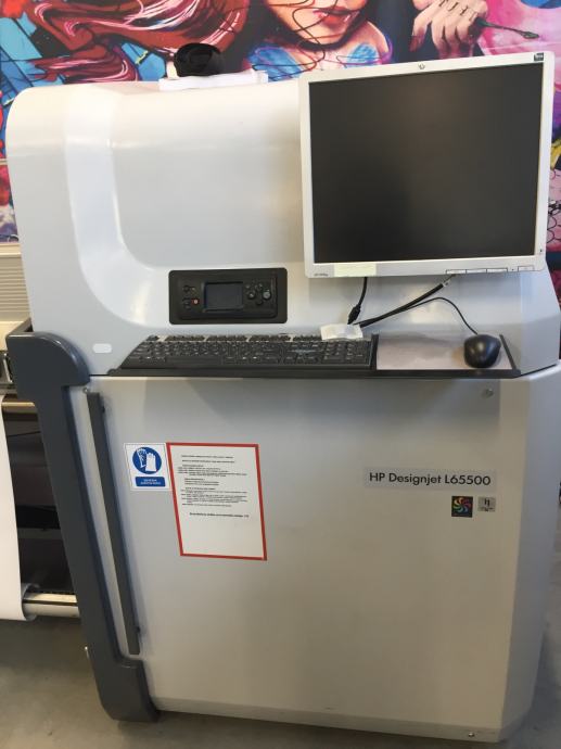 Printer HP Designjet L65500 iz 2010. godine - (CRO)