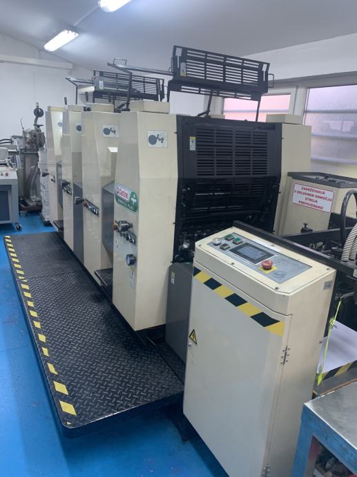 Tiskarski stroj offset 4 barvni (ryobi , heidelberg, roland...)