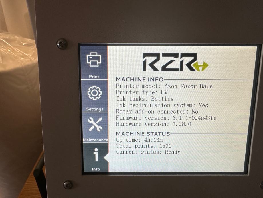 UV printer AZON EDGE Hitno